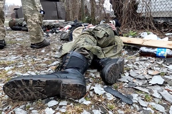 Scared Russian troops ‘fleeing’ Kharkiv ‘shot dead’ by their own ...