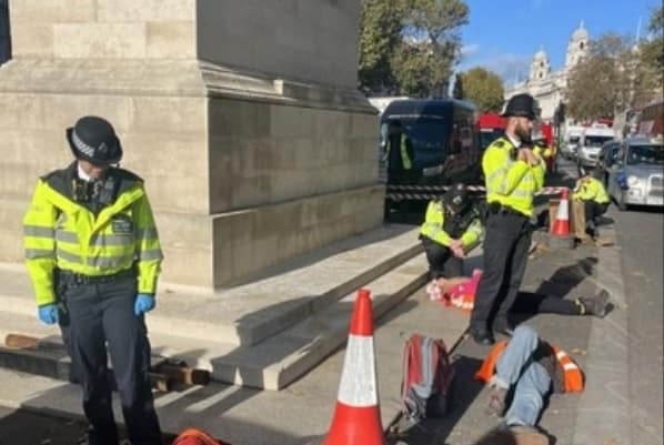 Just Stop Oil ‘morons’ arrested for ‘targeting the Cenotaph’ which ‘is ...