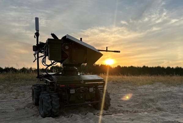 Ukraine using experimental machine gun mounted robots to assault ...