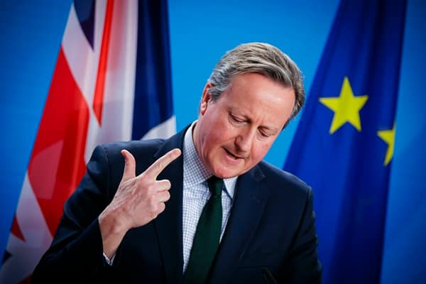 Cameron holds talks with Trump in Florida over Ukraine - London ...