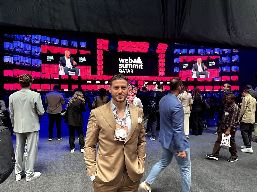 Ozan Ozerk speaks on the role of AI in fintech at Qatar Web Summit ...