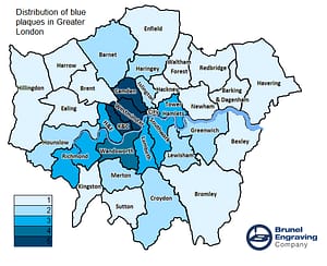 Research reveals which borough of London has the most Blue Plaques ...