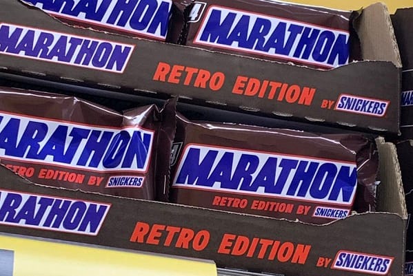 Snickers rebranded back to Marathon after 30-years - London Business ...