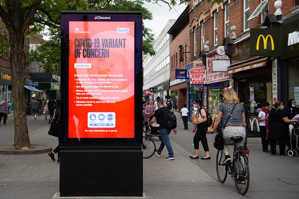 UK records 30,000 case of the Indian variant which is a sign it’s ...