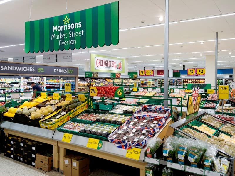 Morrisons trials paper grocery carrier bags at checkouts - London ...
