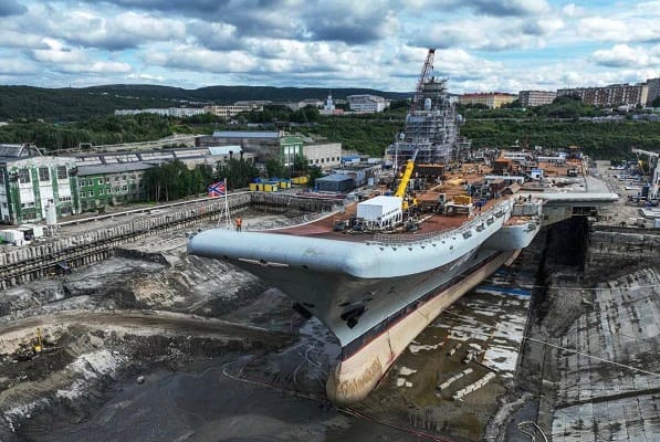 Russia's only aircraft carrier is in a 'critical condition' which is ...